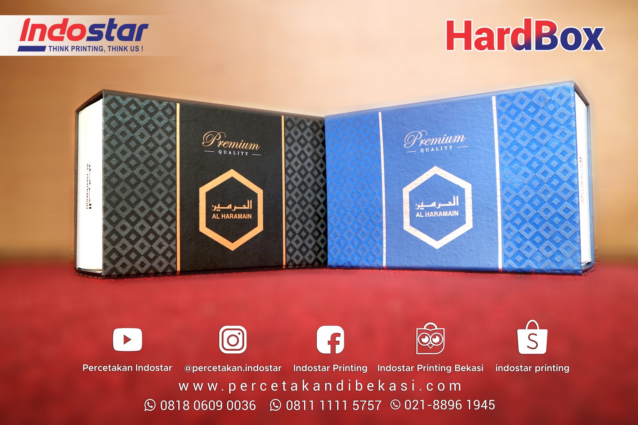Cetak Hardbox Custom - Indostar Printing- Book & Packaging Specialist